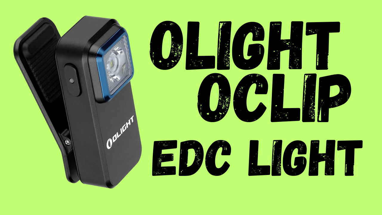 Olight Oclip EDC clip flashlight - Mike Dancy